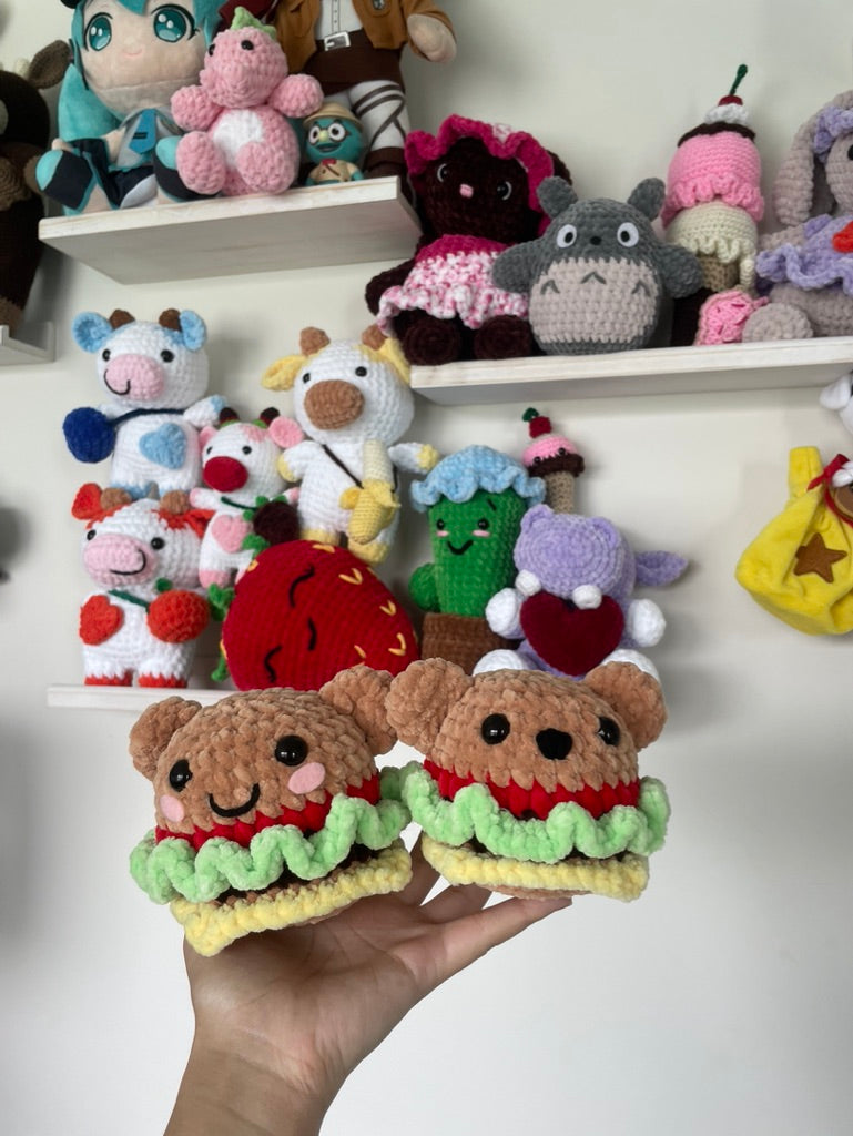 HamBEARger – Cocoro Crochet